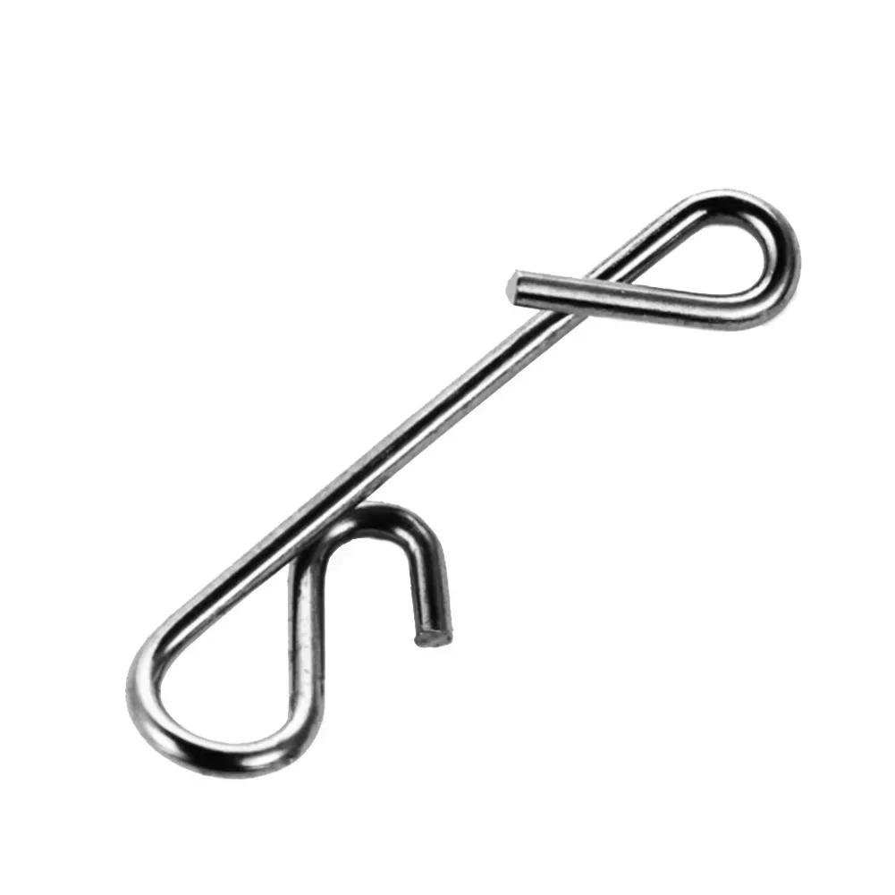 100pcs Fishing Swivel Snap Fast S M L XL XXL Silver Size Snap Clips 100pcs-fishing-swivel-snap-fast-s-m-l-xl-xxl-silver-size-snap-clips