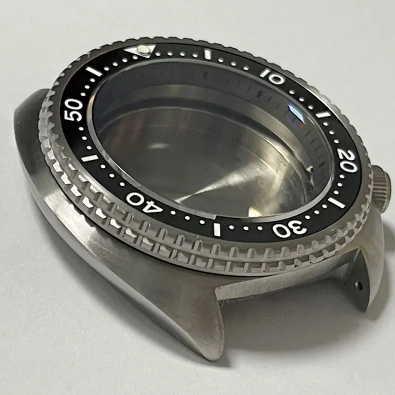 Watch-Modify-Parts-42mm-Titanium-Turtle-King-Diver-Watch-Case-Sapphire-Ceramic-Bezel-20Bar ...