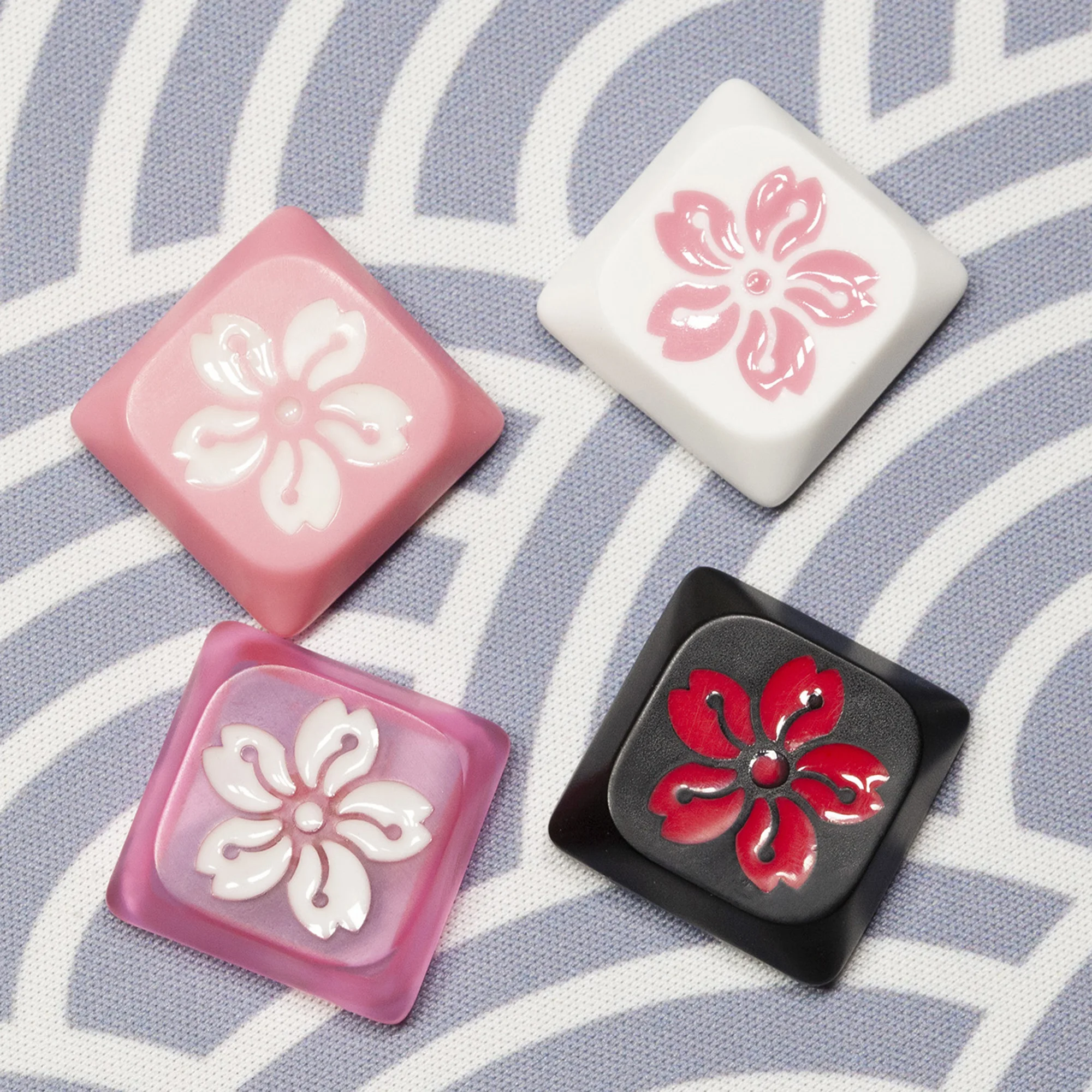 Sakura-Resin-Artisan-Keycap-Low-Profile-Keycap-for-Low-Profile-MX-Stem ...