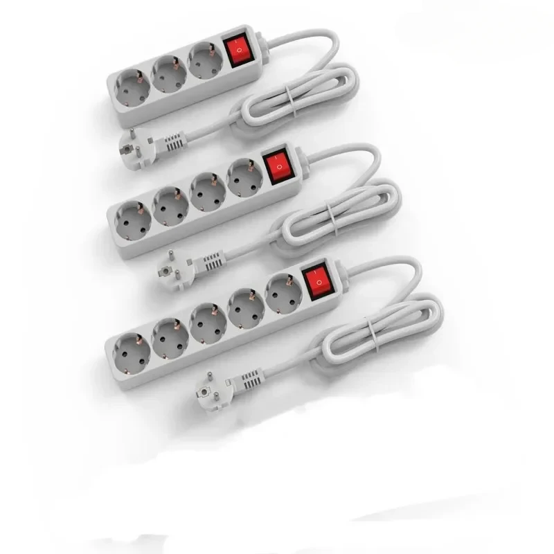 2Meters-cord-EU-plug-power-strip-EU-extension-electric-cord-for-Russia ...