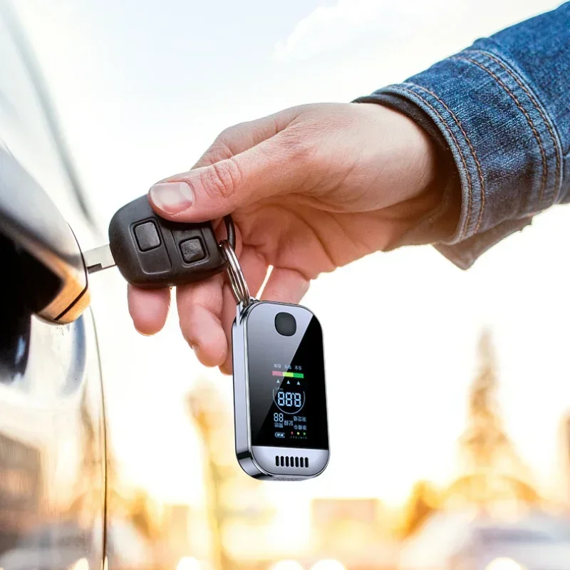 NEW-Digital-Breath-Alcohol-Tester-Professional-Breathalyzer-With-LCD ...