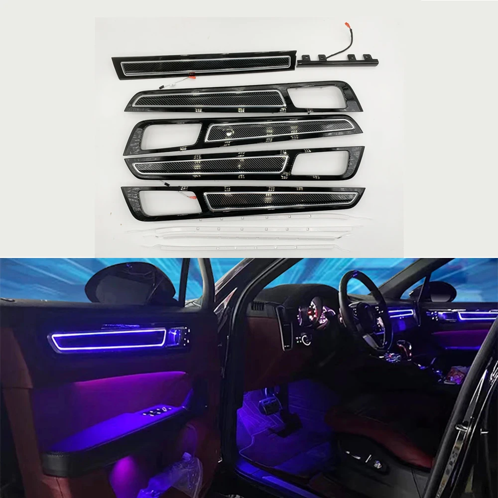 For-Porsche-Cayenne-2018-2020-Full-Kit-Inter-Door-Ambient-Light ...
