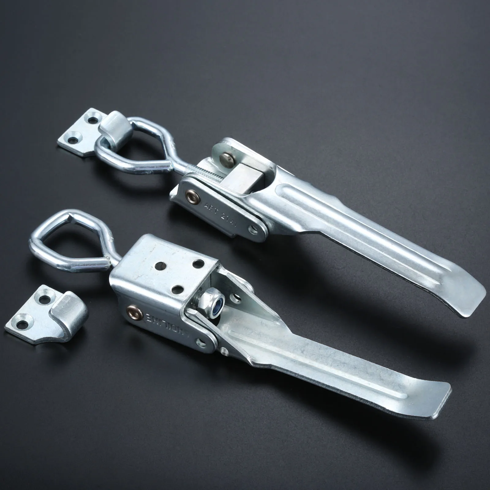 1Pc-160mm-Iron-Buckle-Catch-Lock-Cabinet-Boxes-Spring-Loaded-Latch ...