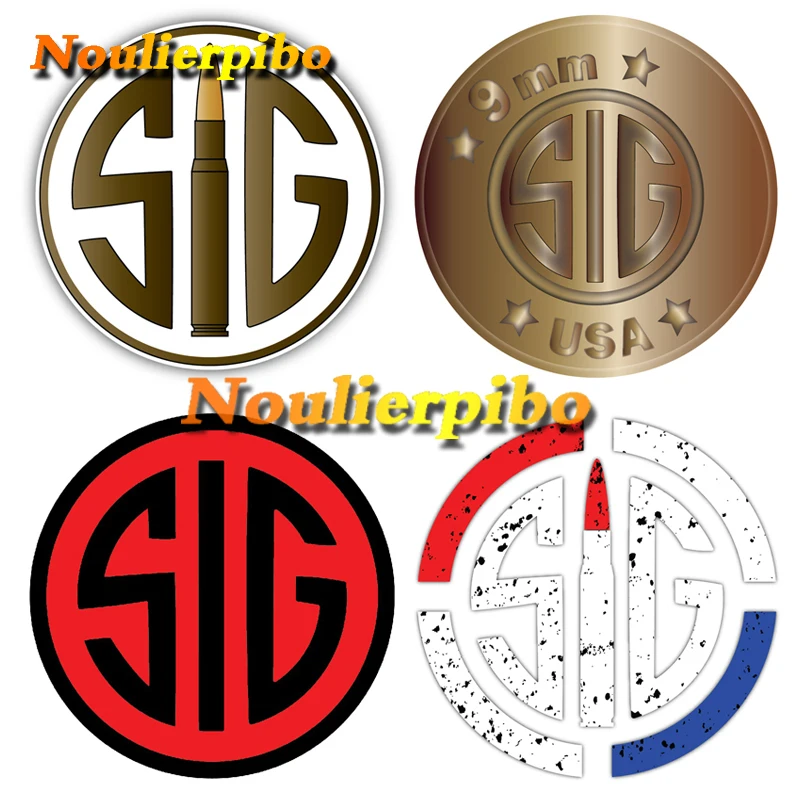 SIG-Sauer-Firearm-Gun-Rifle-Pistol-Bullet-Sticker-Vinyl-Waterproof ...