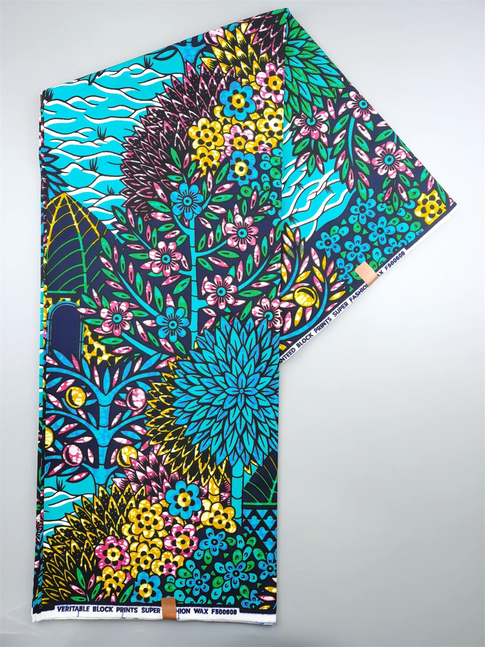 New Hot Sale African Wax Fabric Cotton Material Nigerian Ankara Block ...