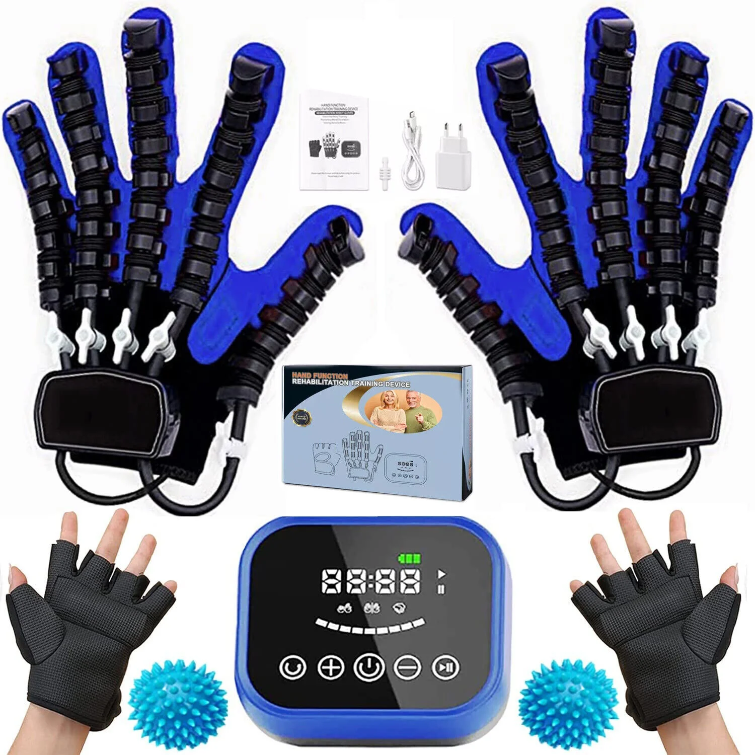 Rehabilitation-Robot-Glove-Hand-Device-Finger-Intelligent-Massage ...