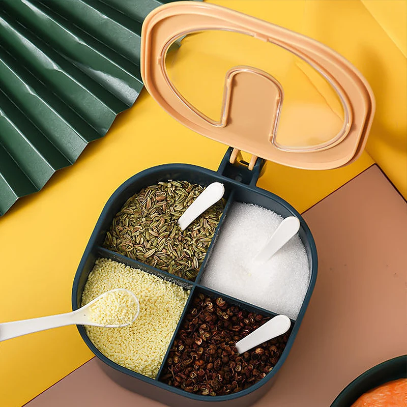 4-in-1-Seasoning-Box-with-Spoon-Seasoning-Bottle-Multi-Compartment ...