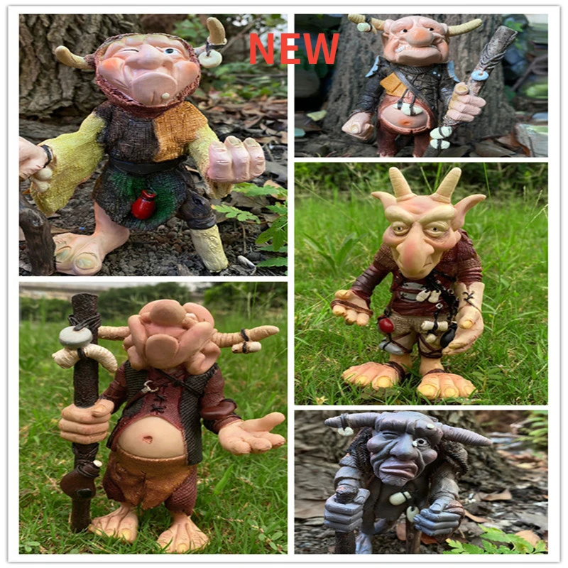 Creative Anime Geek Garden Micro-landscape Crafts Sculpture Cartoon ...