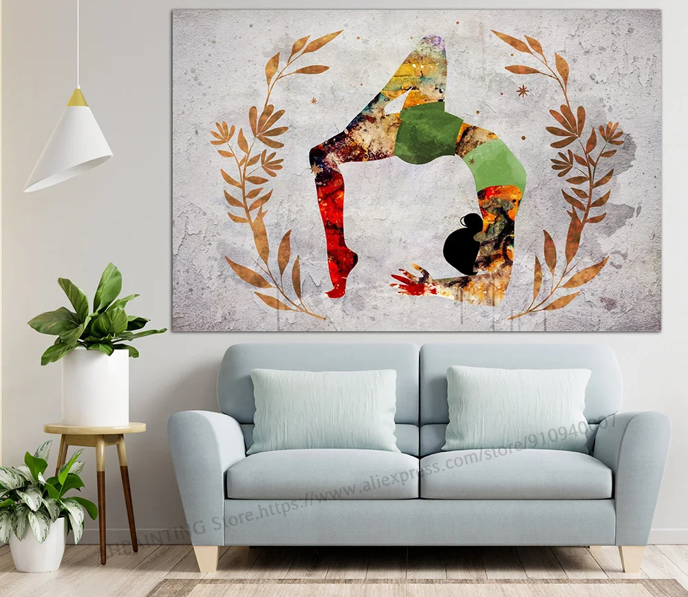 Abstract Baseball Painting