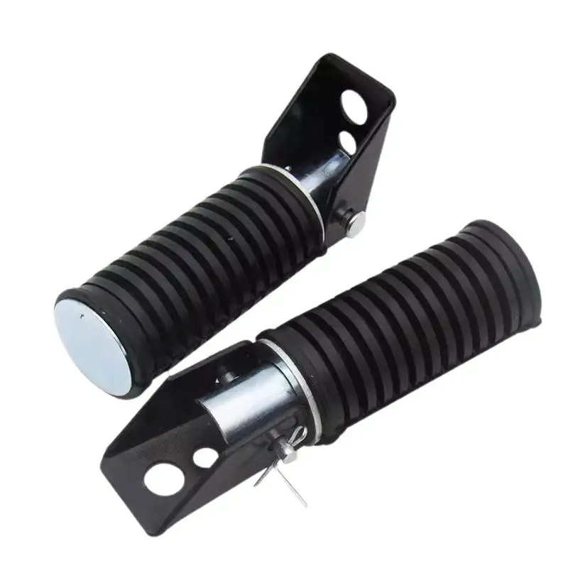 Motorcycle-Passenger-Foot-Pegs-Universal-Scooter-Pedals-Folded-Footrest ...