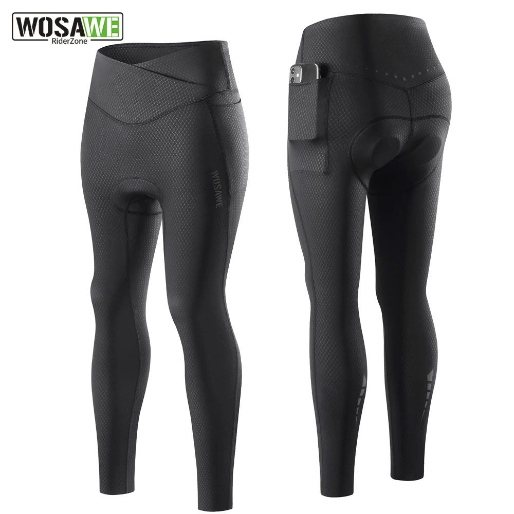 WOSAWE Woman Summer Cycling Pants Shockproof Padded Mountain Bike MTB ...