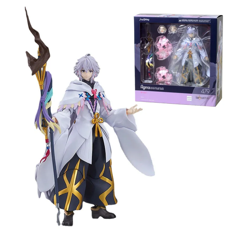 Mf Figma Fate/grand Order Genuine Anime Figure Merlin 4929 Action ...