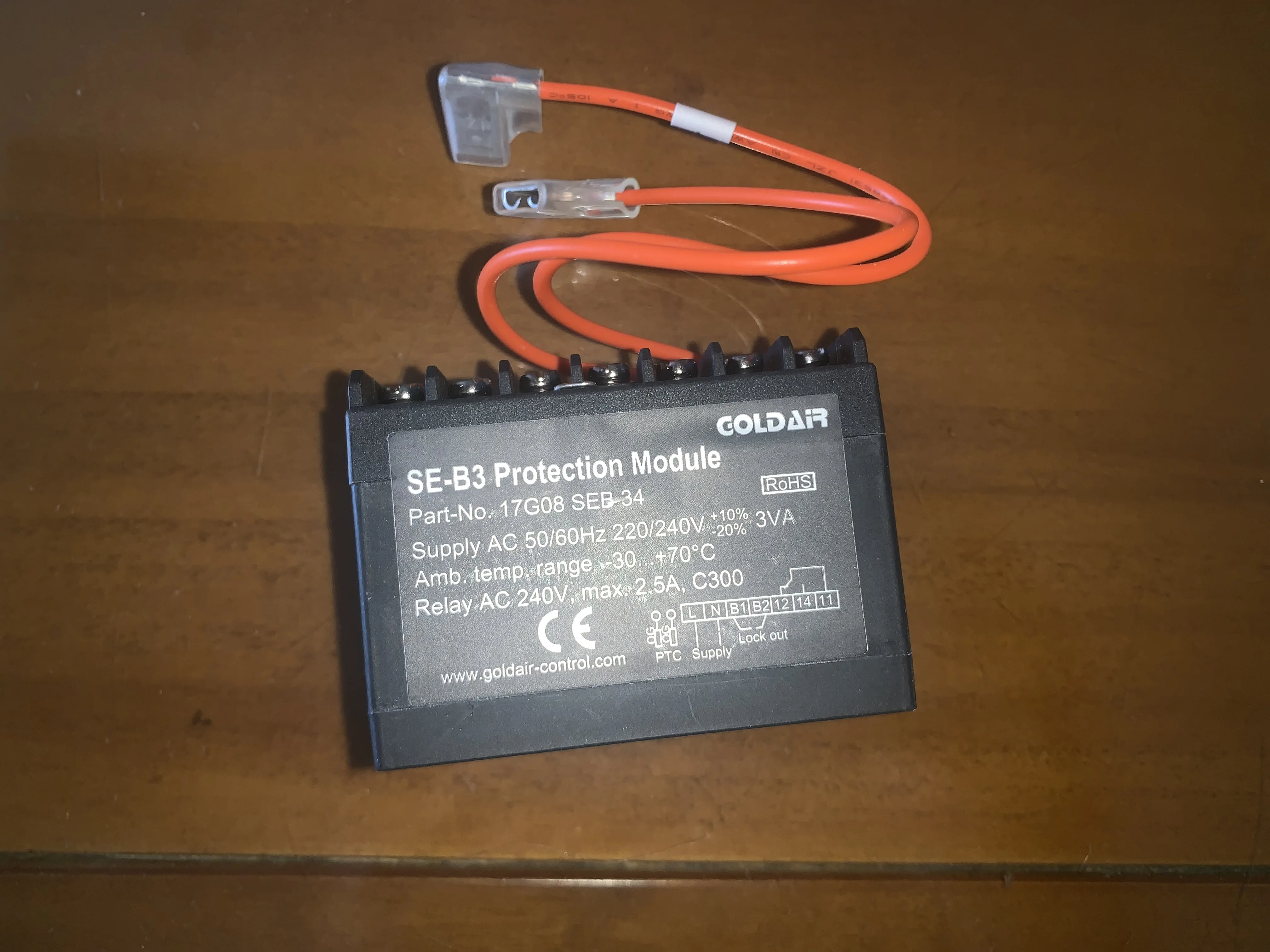 Compressor temperature protection module SE-B3 SE-B4 PTC temperature ...