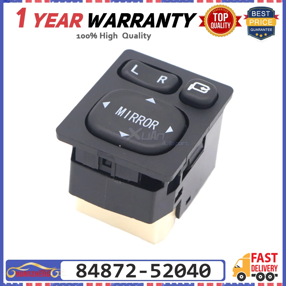 New-Rear-View-Folding-Mirror-Switch-For-Toyota-Sequoia-limited-08-16 ...