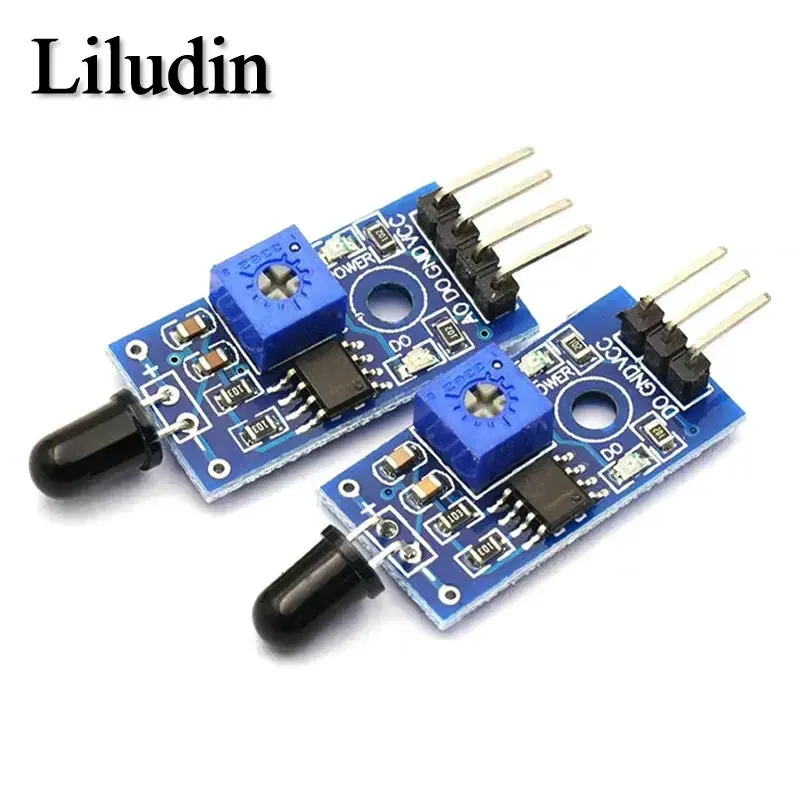 IR-Flame-Detection-Sensor-Module-Fire-Detector-Infrared-Receiver-Module ...