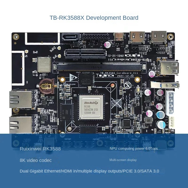 Tb-rk3588 Development Board Toybrick Rockchip Ai Artificial Intelligence Npu Core Board Edge ...