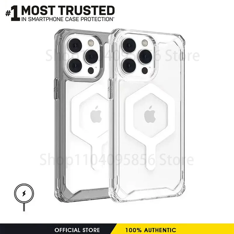 Transparent Plyo Pro Clear MagSafe Case for iPhone 15 14 Plus 13 16 Pro ...
