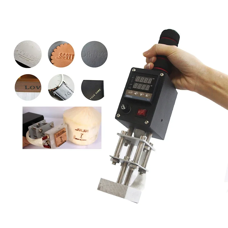 Hand-Held-Leather-Hot-Foil-Stamping-Machine-Copper-Mould-Wooden-Paper ...