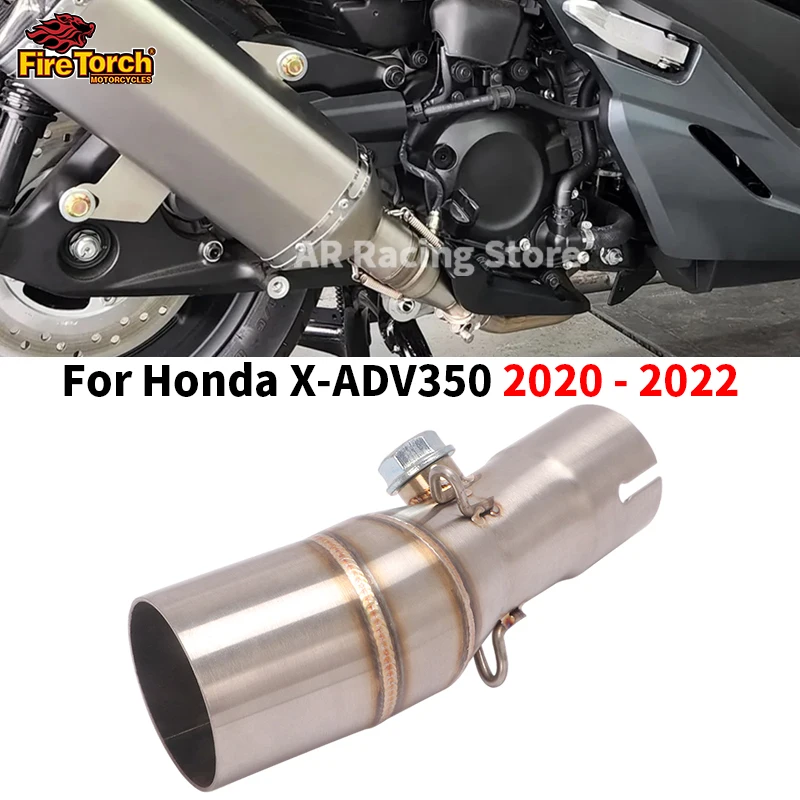 Motorcycle Modify Exhaust Escape Moto Mid Link Pipe Connect 51mm ...