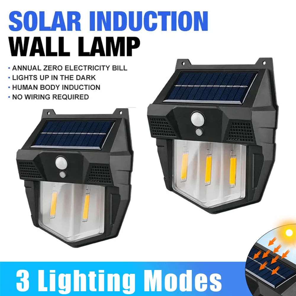 Outdoor-Induction-Solar-Led-Wall-Lamp-Waterproof-Tungsten-Filament-Lamp-Household-Garden-Wall ...