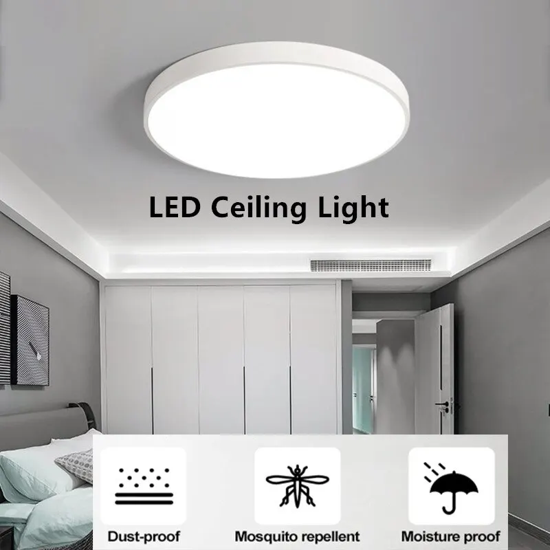 LED Ceiling Lights Modern Ceil Light Led 220V Ceiling Lamps Round ...