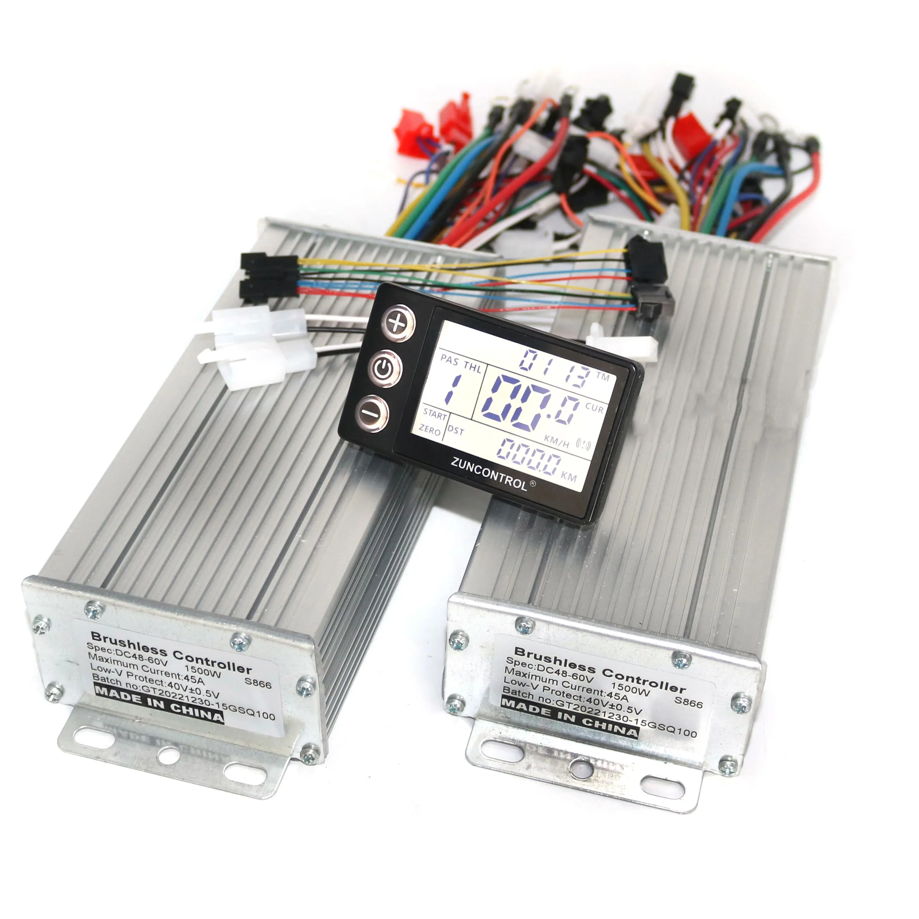 Dual Drive 48v/60v 1500w Bldc Electric Scooter Controller E-bike 2 Pcs ...