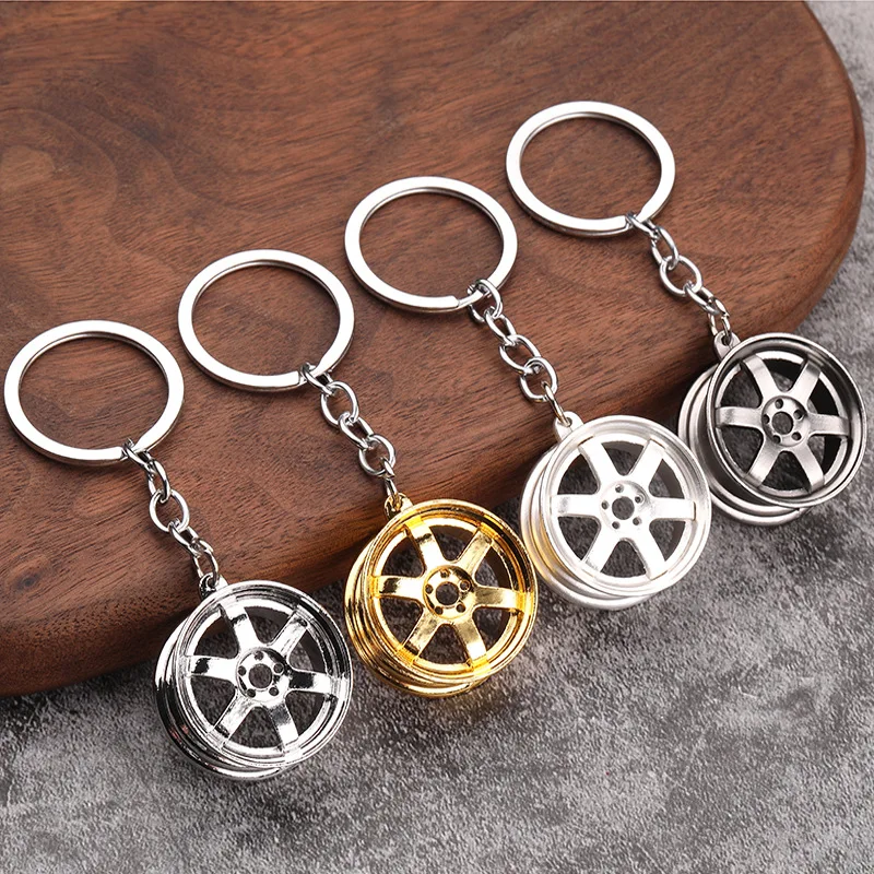 Car Wheel Keychain Key Ring | Rim Keychain Wheel | Wheel Rim Car ...