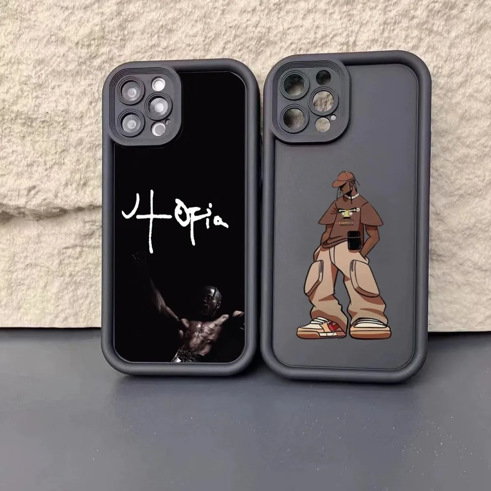 Rapper-T-Travis-S-Scott-Phone-Case-Soft-Silicone-For-iPhone-15-11-12-13 ...