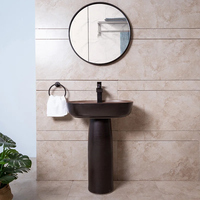 Large Pedestal Sink For Bathroom