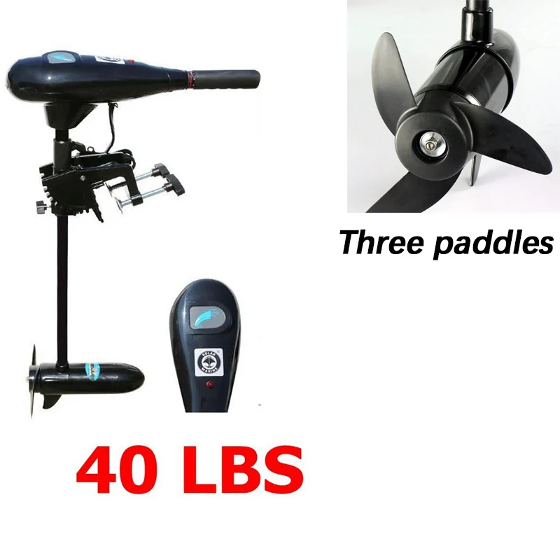 High-Efficient-40-60LBS-Marine-Outboard-Motor-Pure-Electric-Propulsion-Outboard-Boat-Motor ...