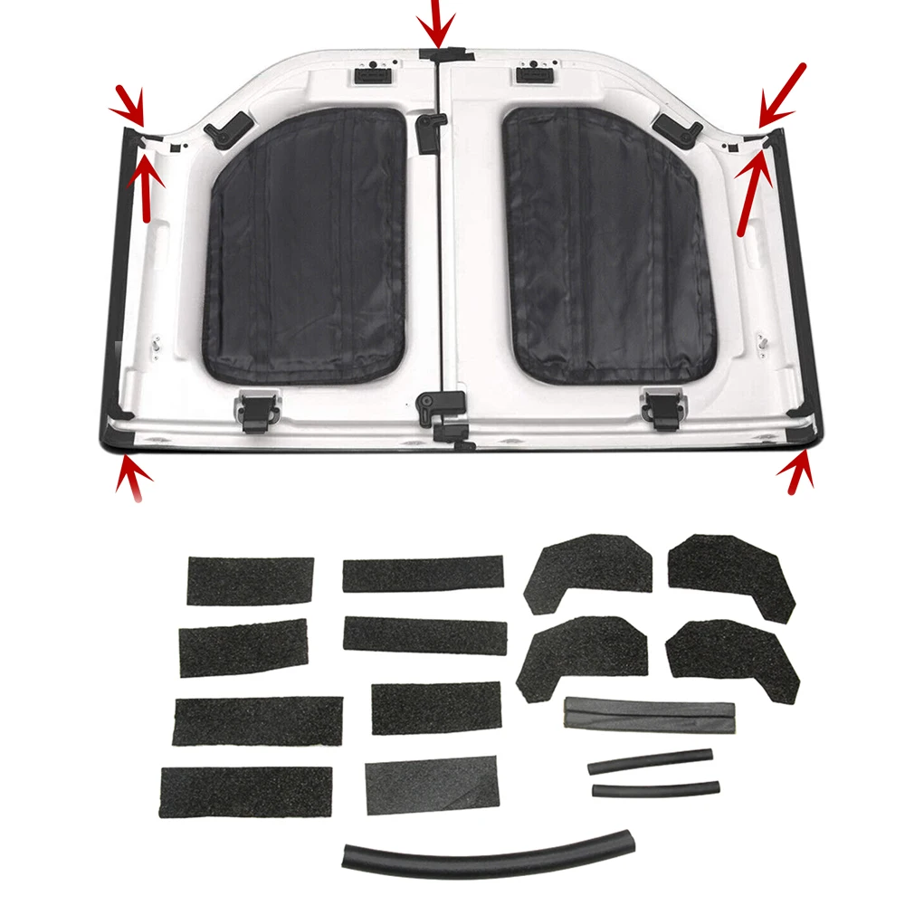 Car Hard Top Seal Kit Roof Foam Blocker Sunroof Leak Repair Kit for ...