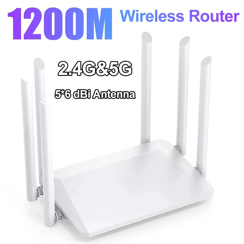 2-4G-5G-Dual-Band-Wireless-1200Mbps-Router-Wifi-Range-Repeater-with-5 ...