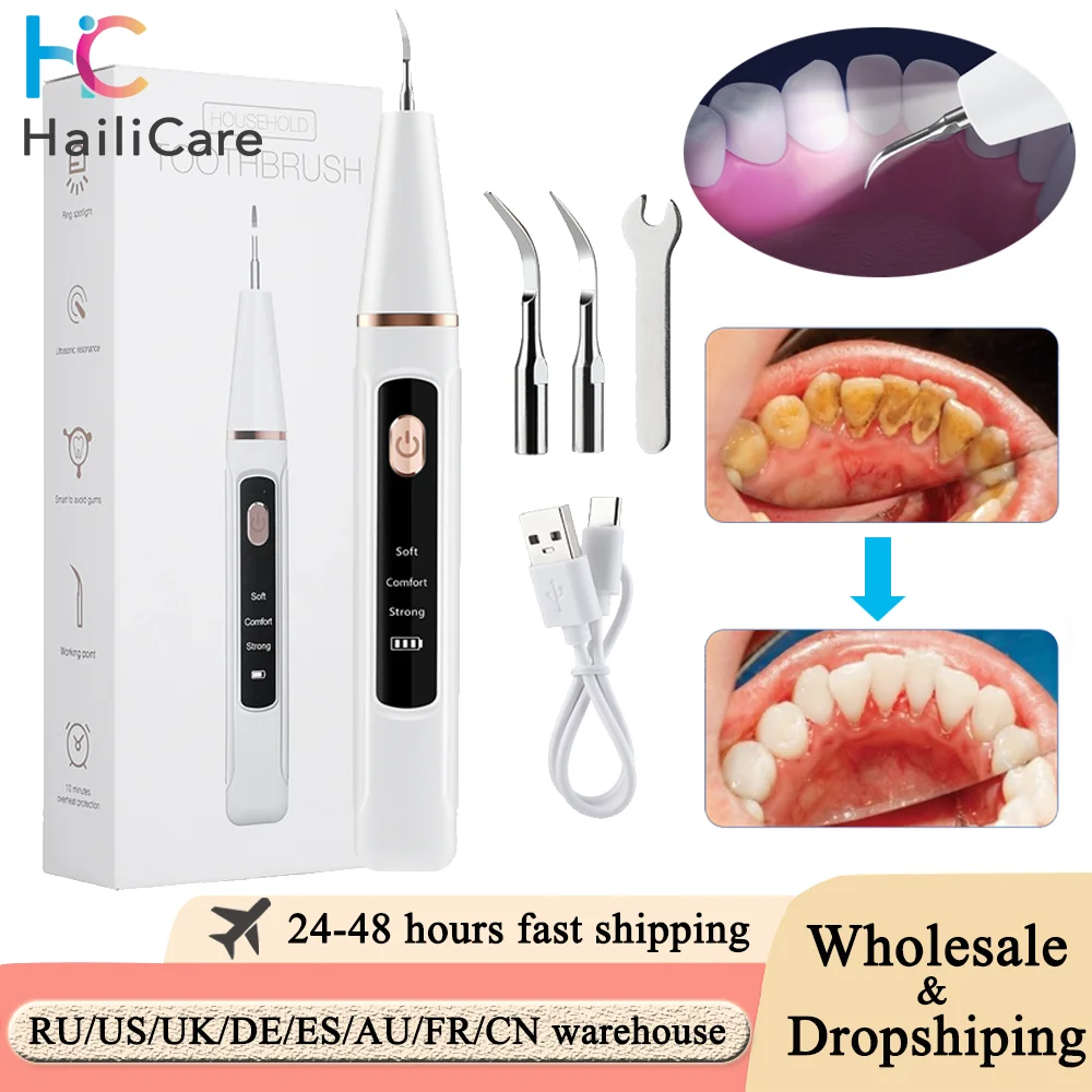 Electric-Ultrasonic-Dental-Cleaner-Portable-Oral-Teeth-Tartar ...