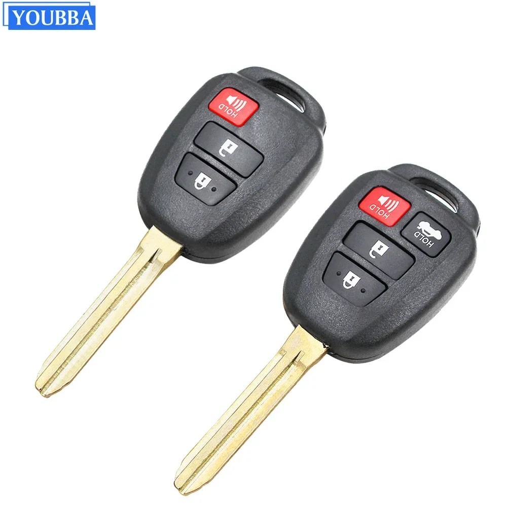 YOUBBA-3-4-Buttons-Remote-Car-Key-Shell-Case-Fob-For-Toyota-CAMRY ...