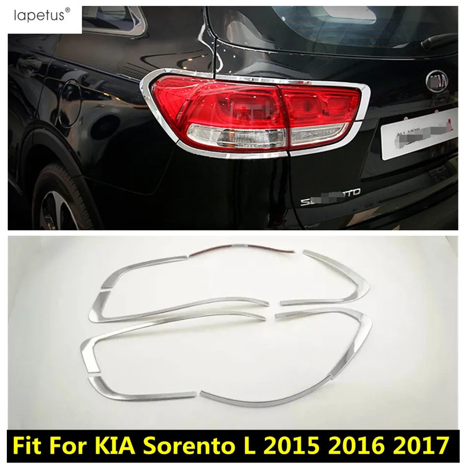 ABS Chrome Accessories For KIA Sorento L 2015 2016 2017 Outside Rear ...