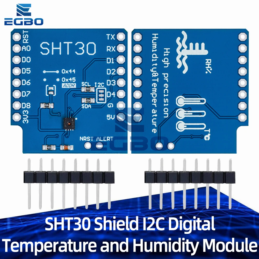 1PCS-SHT30-Shield-I2C-Digital-Temperature-and-Humidity-Module-For-WeMos ...