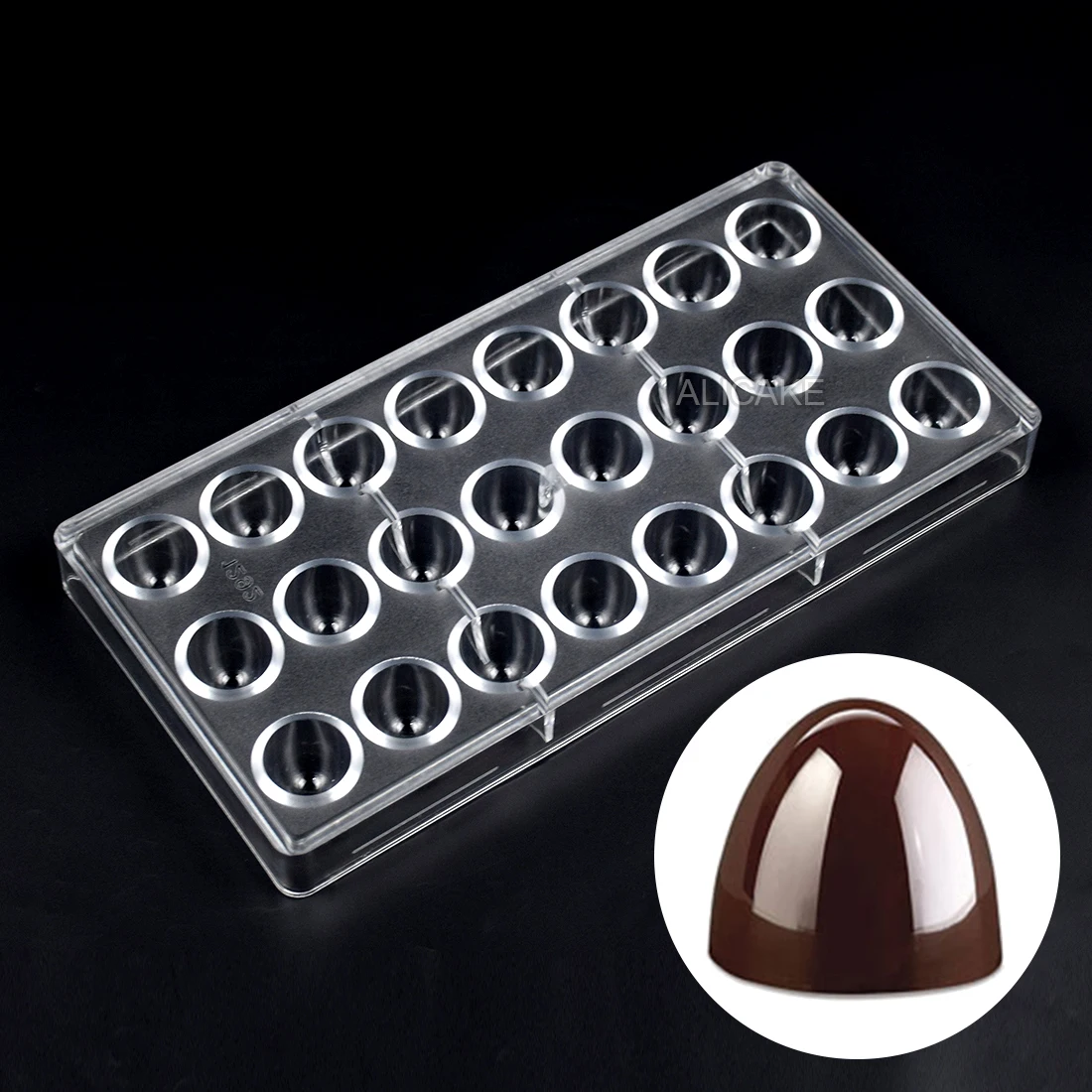 Chocolate-Mold-Polycarbonate-Bullet-Shaped-24-Cavity-9Cavity-Chocolate ...