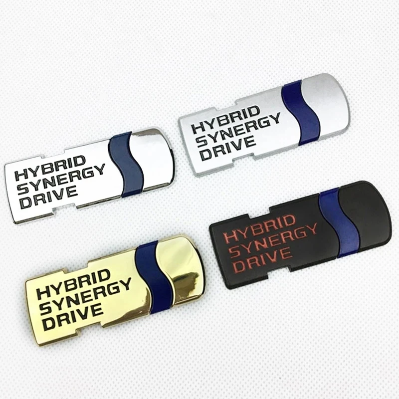 3d-Metal-Black-Chrome-Logo-Hybrid-Synergy-Drive-Emblem-Car-Fender-Badge ...