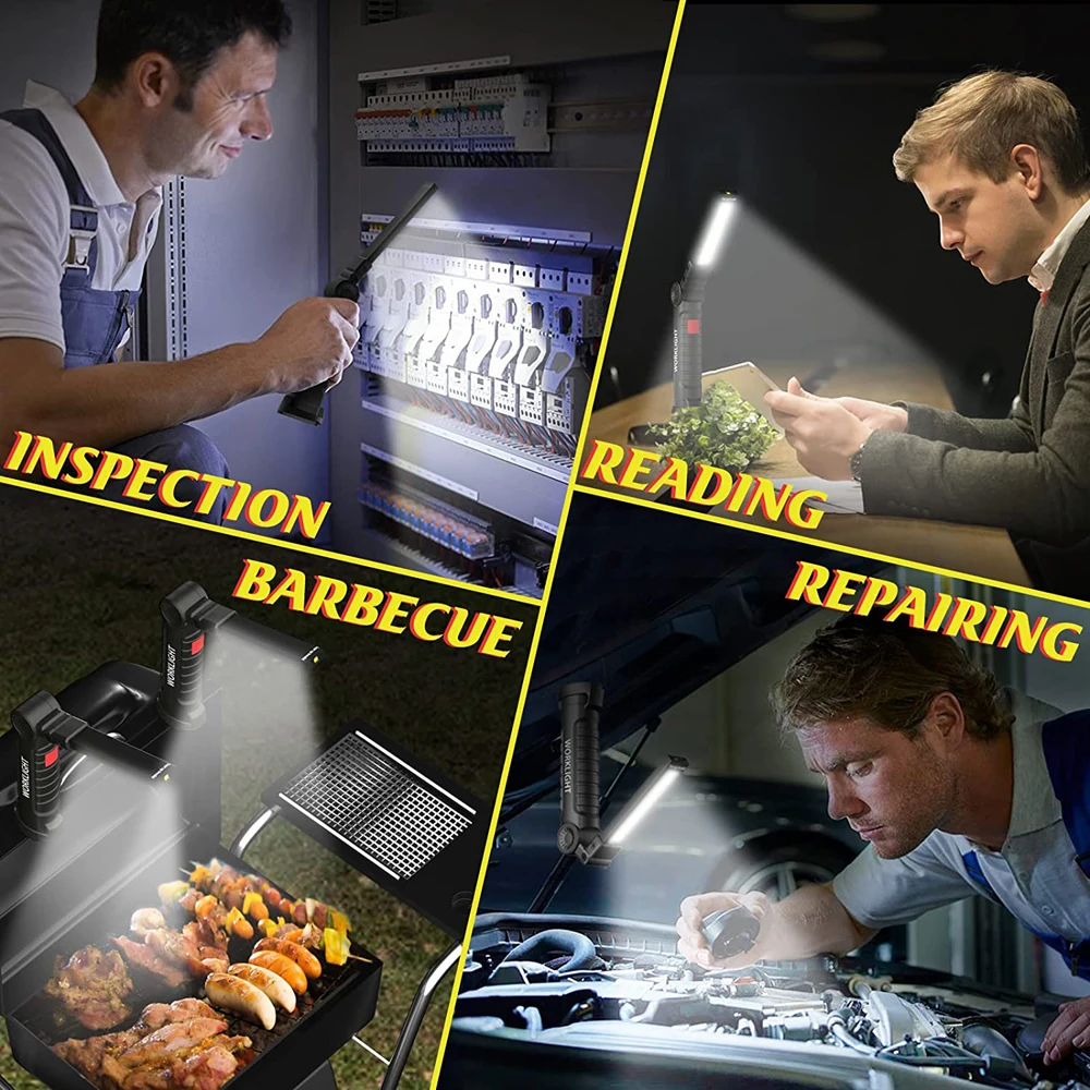 Купить Фонарь аккумуляторный кемпинговый W52 WorkLight Long с магнитом ...