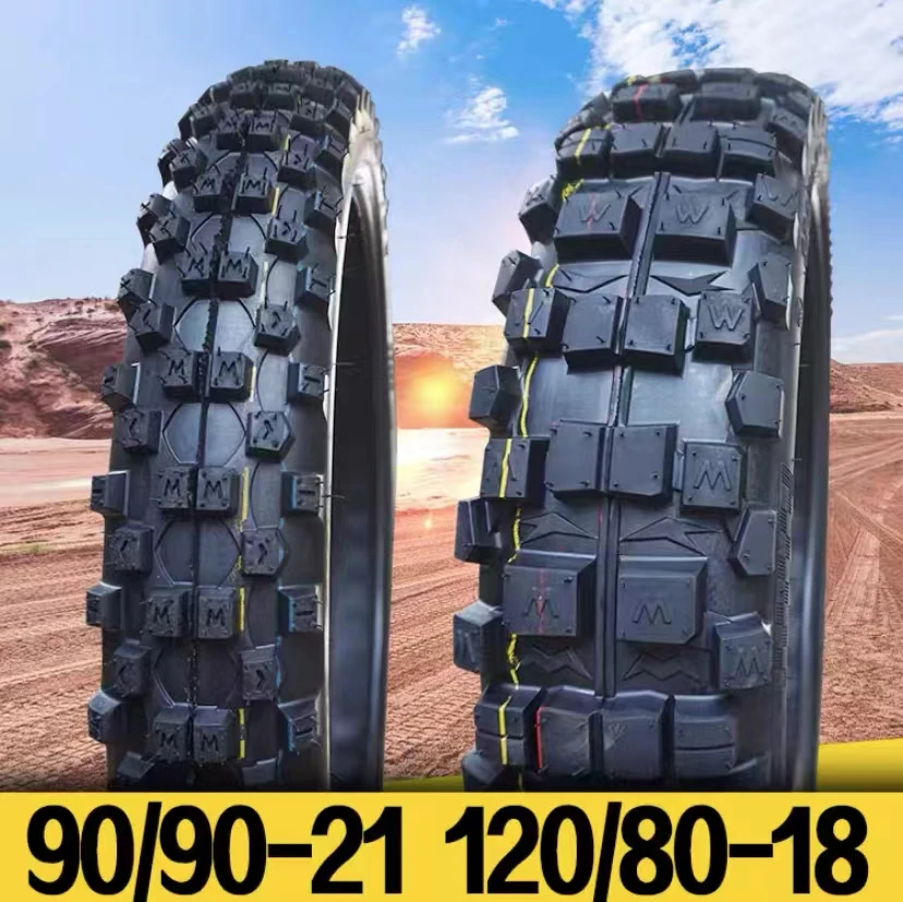 Front-90-90-21-rear-120-80-18-deep-tooth-off-road-motorcycle-tire ...