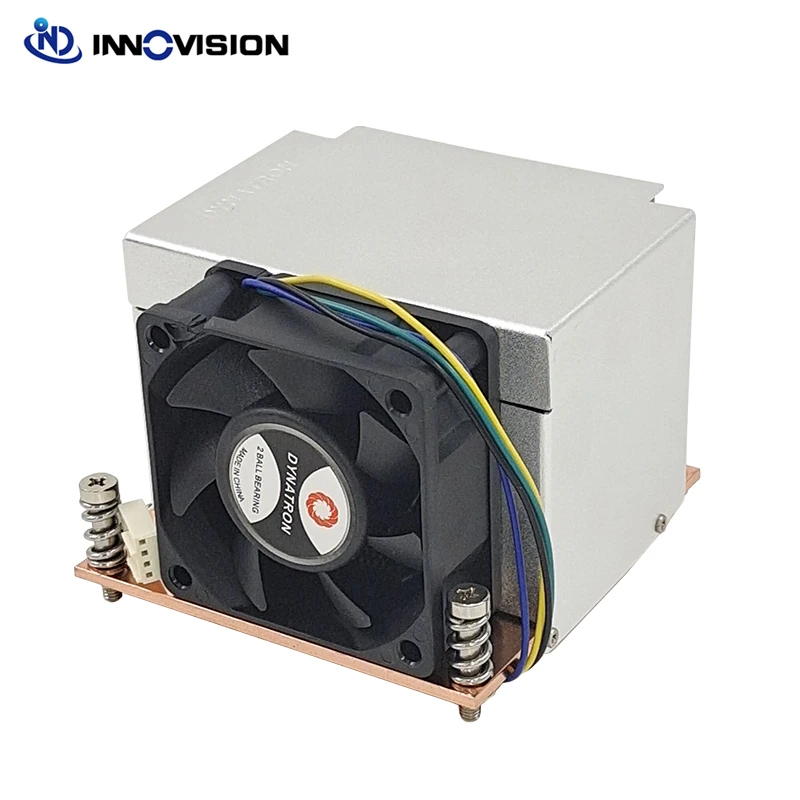 Dynatron R5 2u Active Lga2011 2066 Square Cpu Cooler With 4 Copper ...