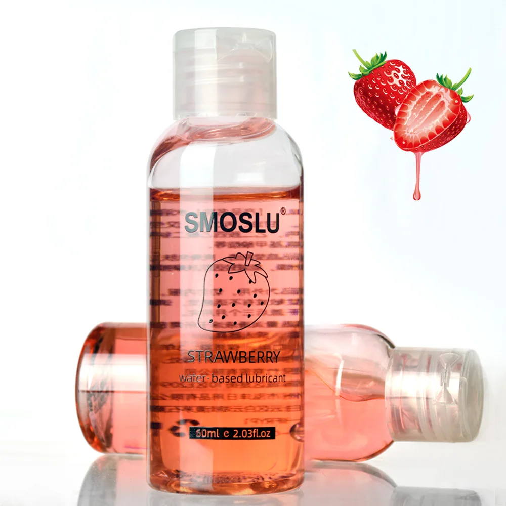 Lubricante para sexo Anal, Gel de amor de fresa, aceite de sesión, lubricante a base de agua ...