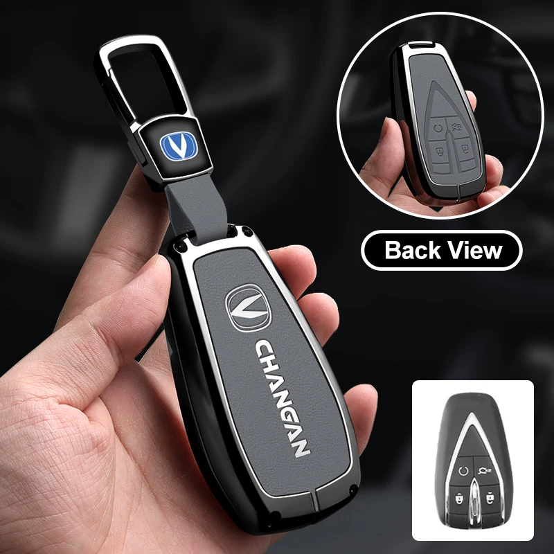 Zinc Alloy Car Key Case Cover for Changan UNIT UNIK CS35PLUS CS55 PLUS ...