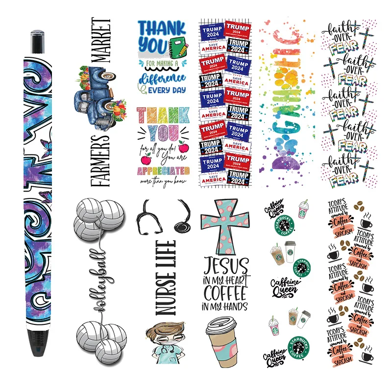 30PCS-Various-letter-patterns-4-75x1-5inches-Wholesale-Personalize ...