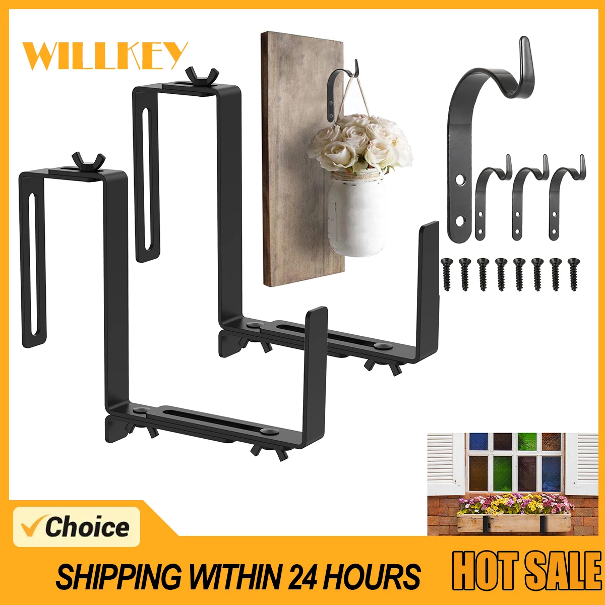 Planter-Box-Brackets-Adjustable-Window-Box-Brackets-Sturdy-Heavy-Duty ...