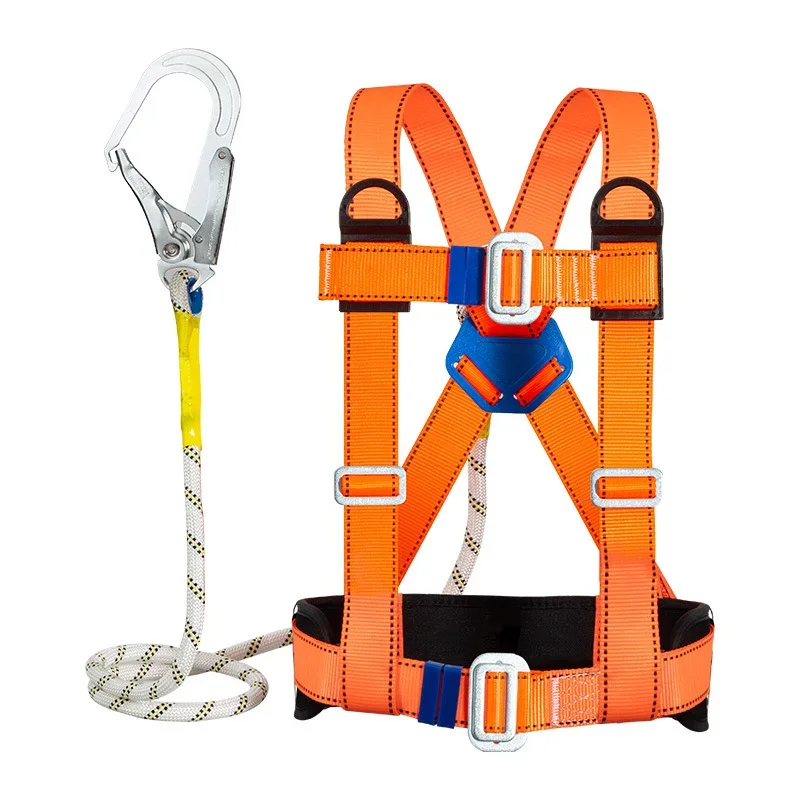 Five-Point-Safety-Belt-Aerial-Worker-Outdoor-Construction-Protection ...