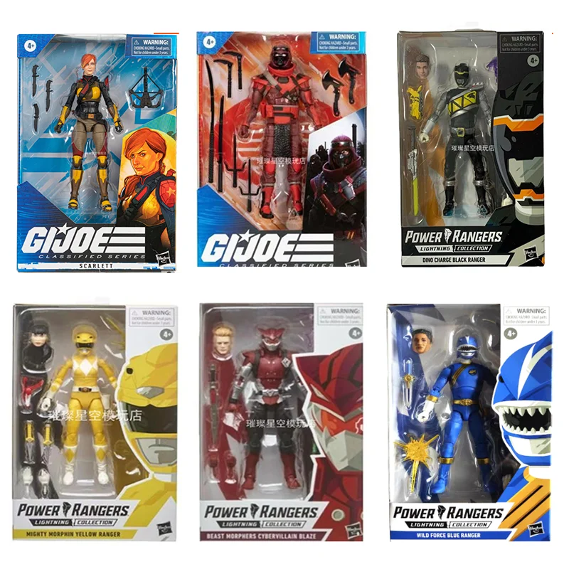 Figuras de acción originales de Power Rangers, colección de rayo de la ...