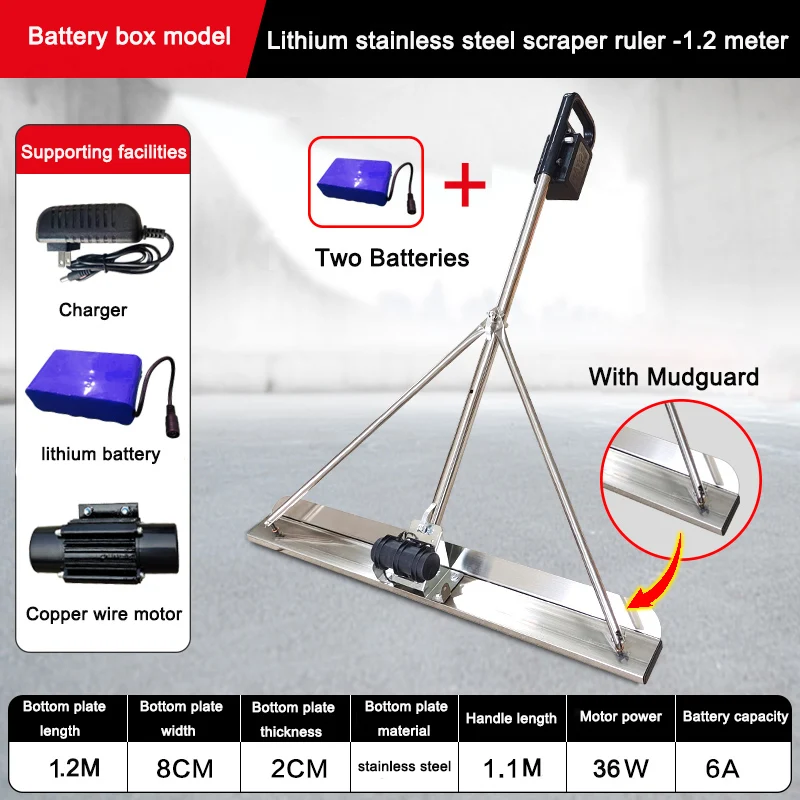 Concrete-Leveling-Machine-Electric-Concrete-Flat-Vibrator-Leveling ...