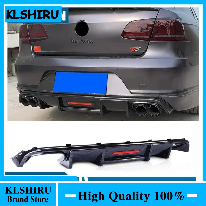 For-Volkswagen-Passat-B7-2012-2016-ABS-Black-Rear-Bumper-Lip-Trunk ...