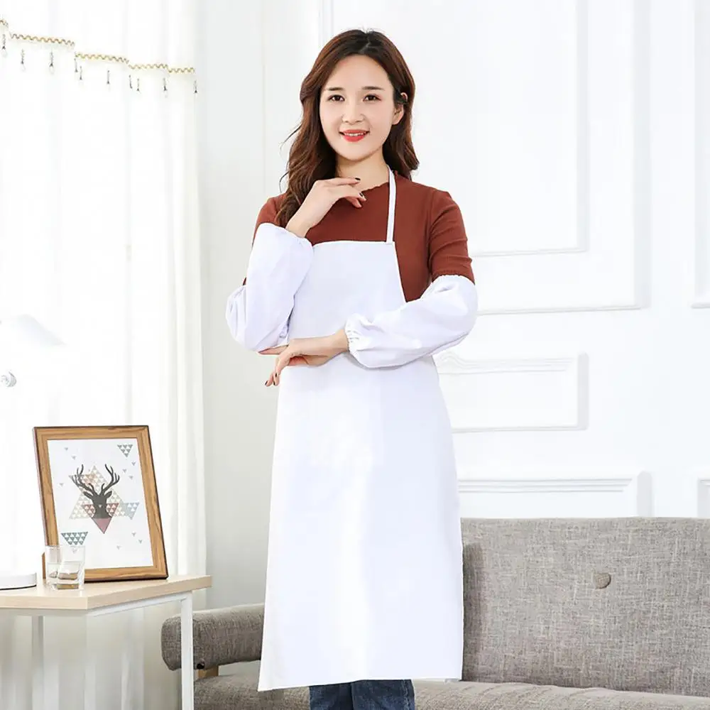 Womens Plain White Apron